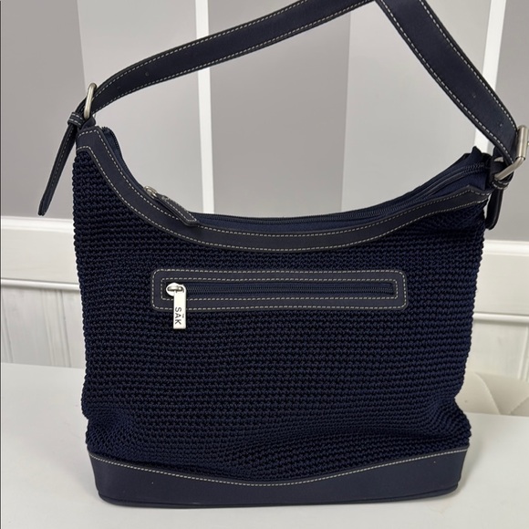The Sak | Bags | The Sak Blue Textured Knit Hobo Bag | Poshmark